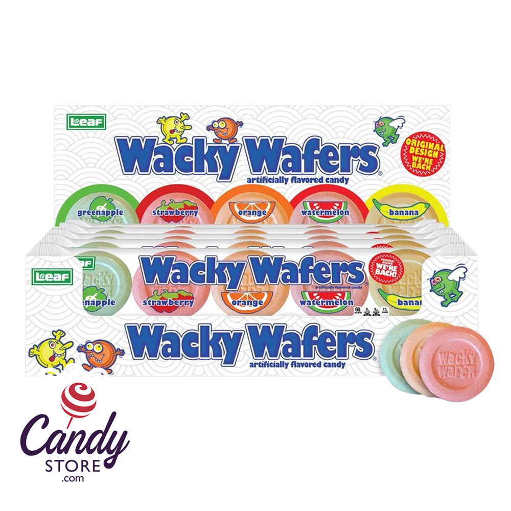 Wacky Wafers 1.2oz - 24ct | CandyStore.com