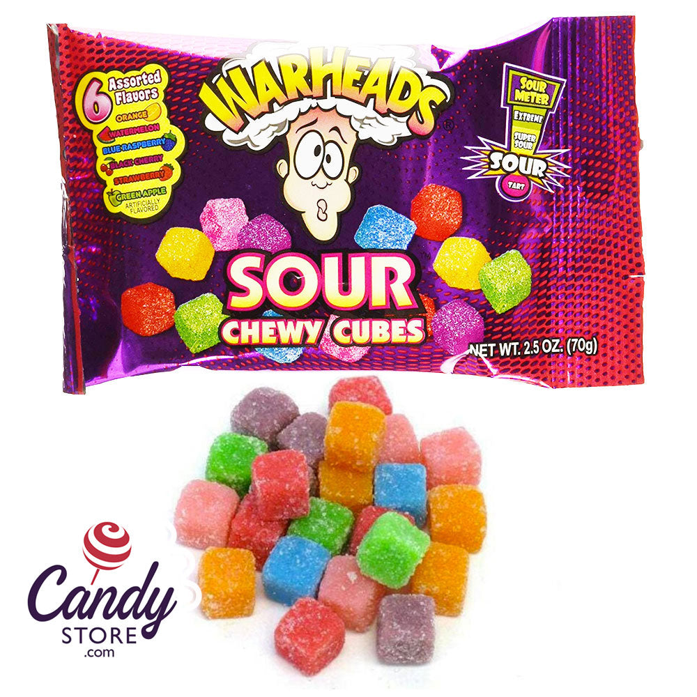 Warhead Sour Chewy Cubes - 15ct | CandyStore.com