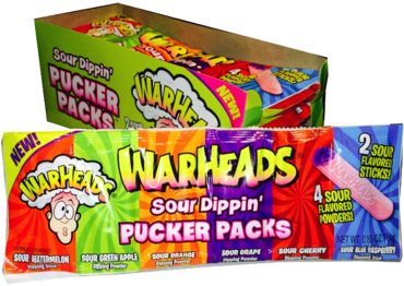 Warheads Sour Pucker Packs - 18ct | CandyStore.com