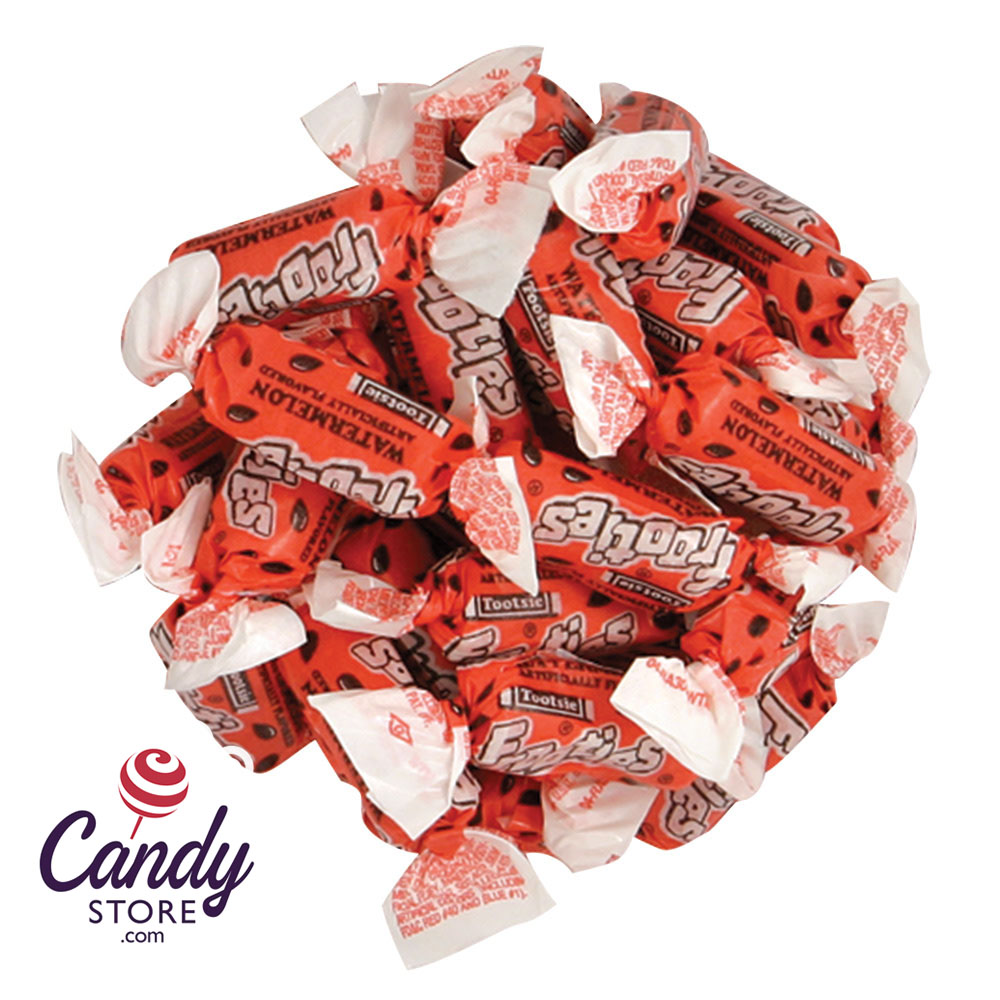 Watermelon Frooties Tootsie Rolls - 360ct | CandyStore.com