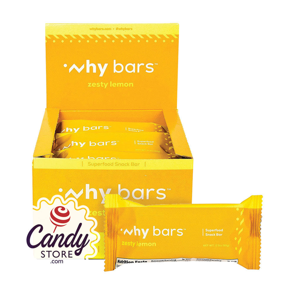 Why Bar Zesty Lemon 2.3oz 216ct - CandyStore.com