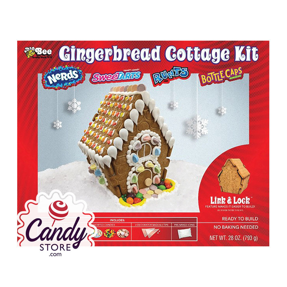 Wonka Gingerbread Cottage Kit 6ct - CandyStore.com
