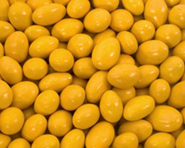 Yellow Chocolate Almonds 5lb Bulk | CandyStore.com