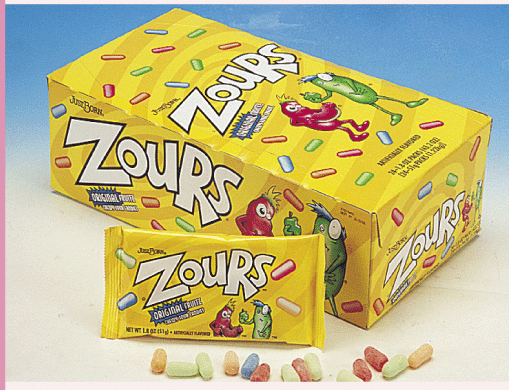 Zours Fruitz Candy - 24ct | CandyStore.com