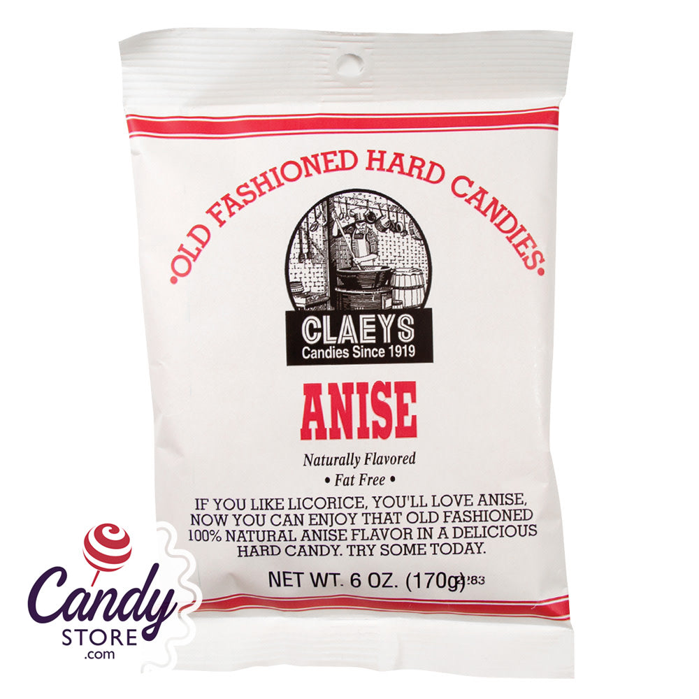 Claey's Anise Drops 6oz Bag 24ct - CandyStore.com