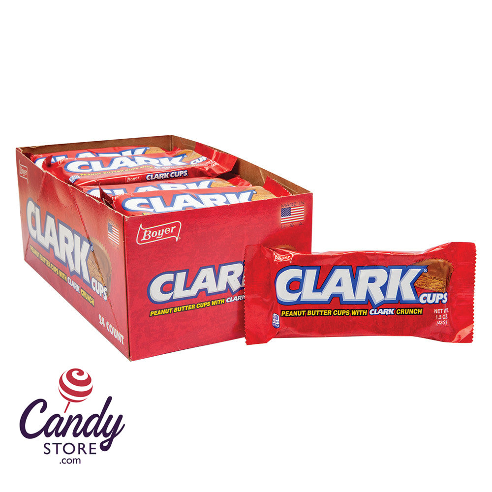 Clark Cups Peanut Butter Cups with Crunch 24ct - CandyStore.com