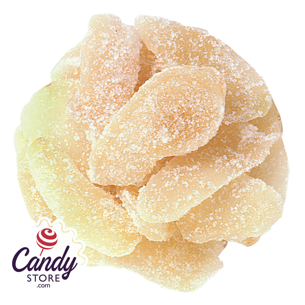Crystallized Ginger Sliced Sugar-Coated 11lb Bulk - CandyStore.com