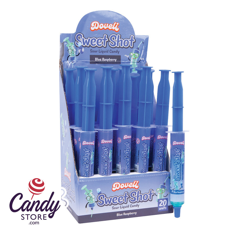 Doveli Blue Raspberry Sweet Shot 20ct - CandyStore.com
