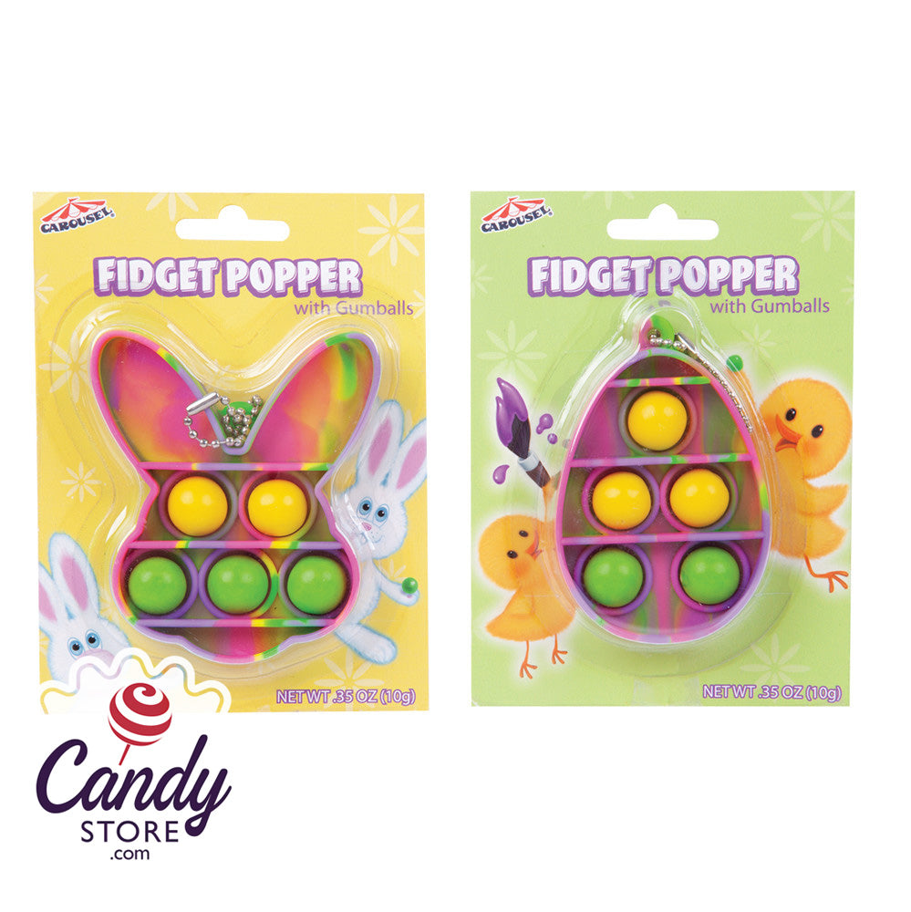 Easter Fidget Popper w Gumballs 24ct - CandyStore.com