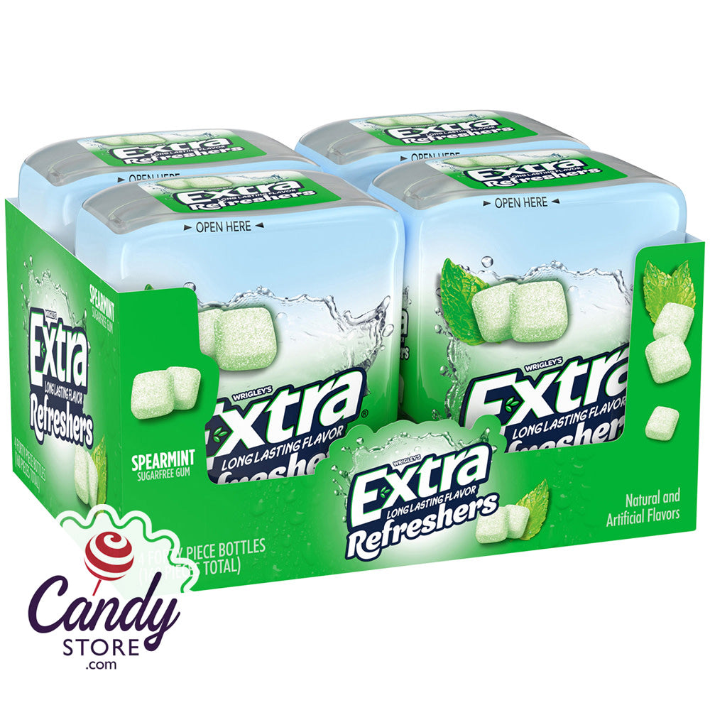 Extra Gum Spearmint Refreshers 4ct - CandyStore.com