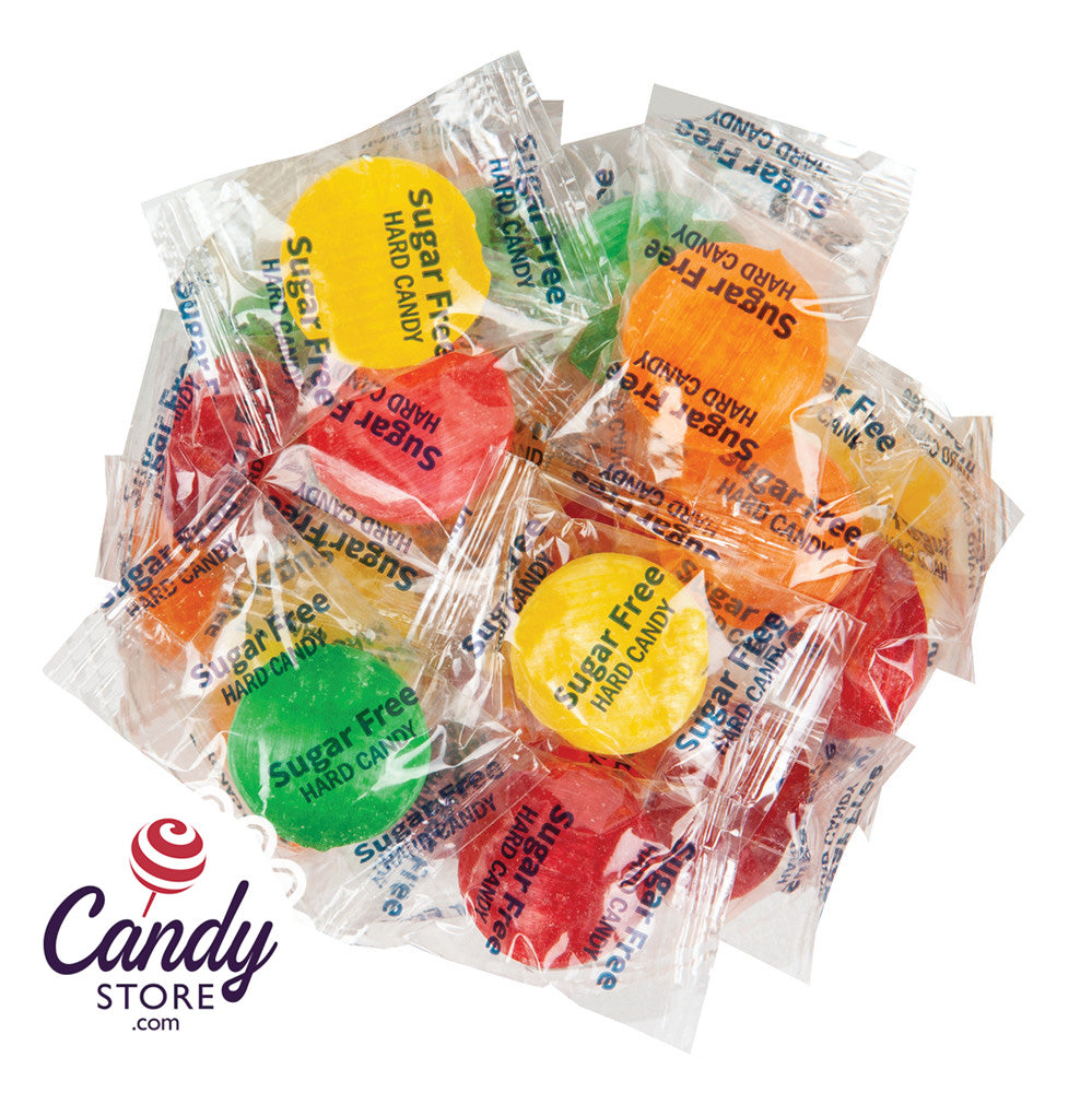 Fruit Buttons Sugar Free Assorted 10lb - CandyStore.com