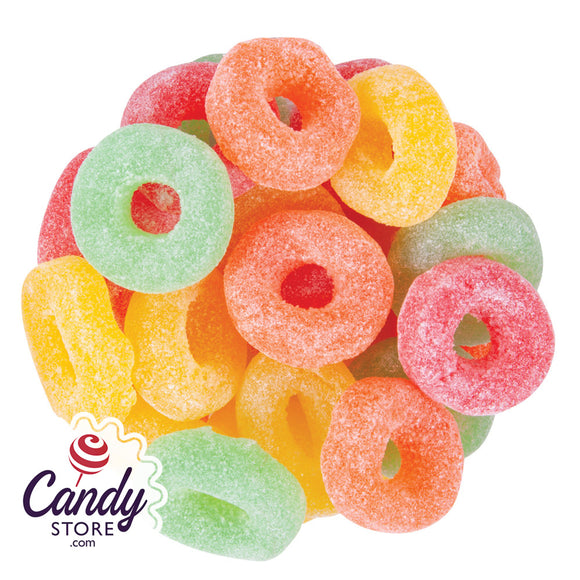 Fruit Jelly Rings Assorted Candy 15lb Bulk - CandyStore.com