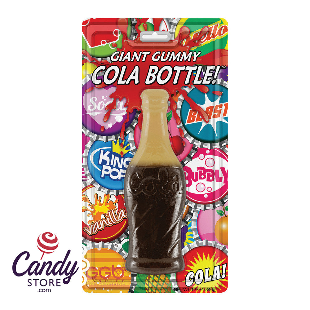 Giant Gummy Vanilla Cola Bottle 1ct - CandyStore.com