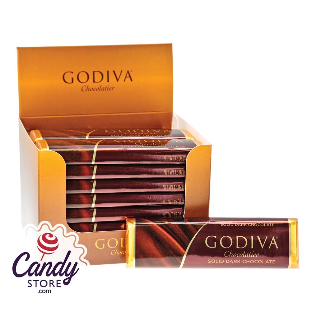 Godiva Dark Chocolate Bars 24ct - CandyStore.com