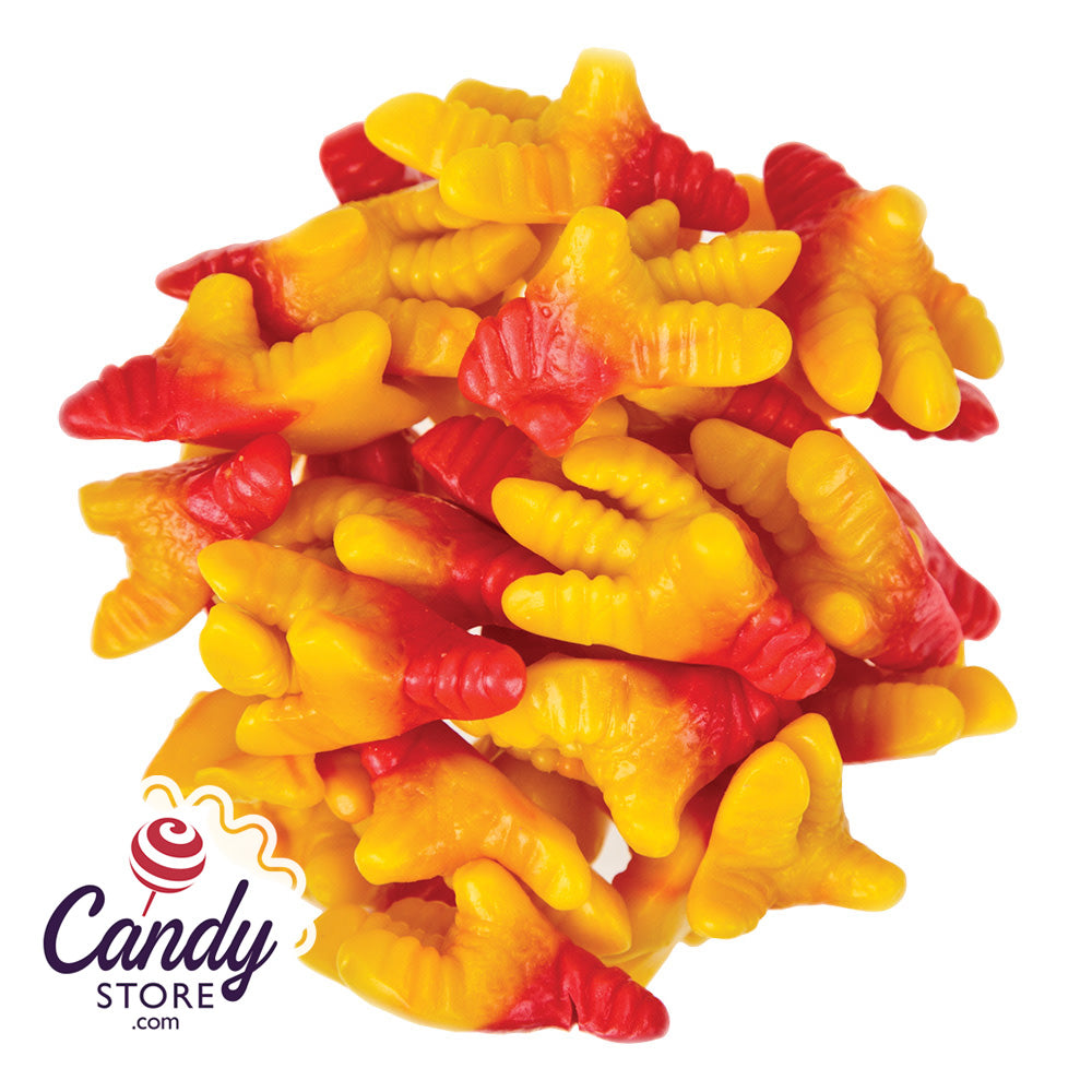 Gummi Chicken Feet Candy 6.6lb - CandyStore.com