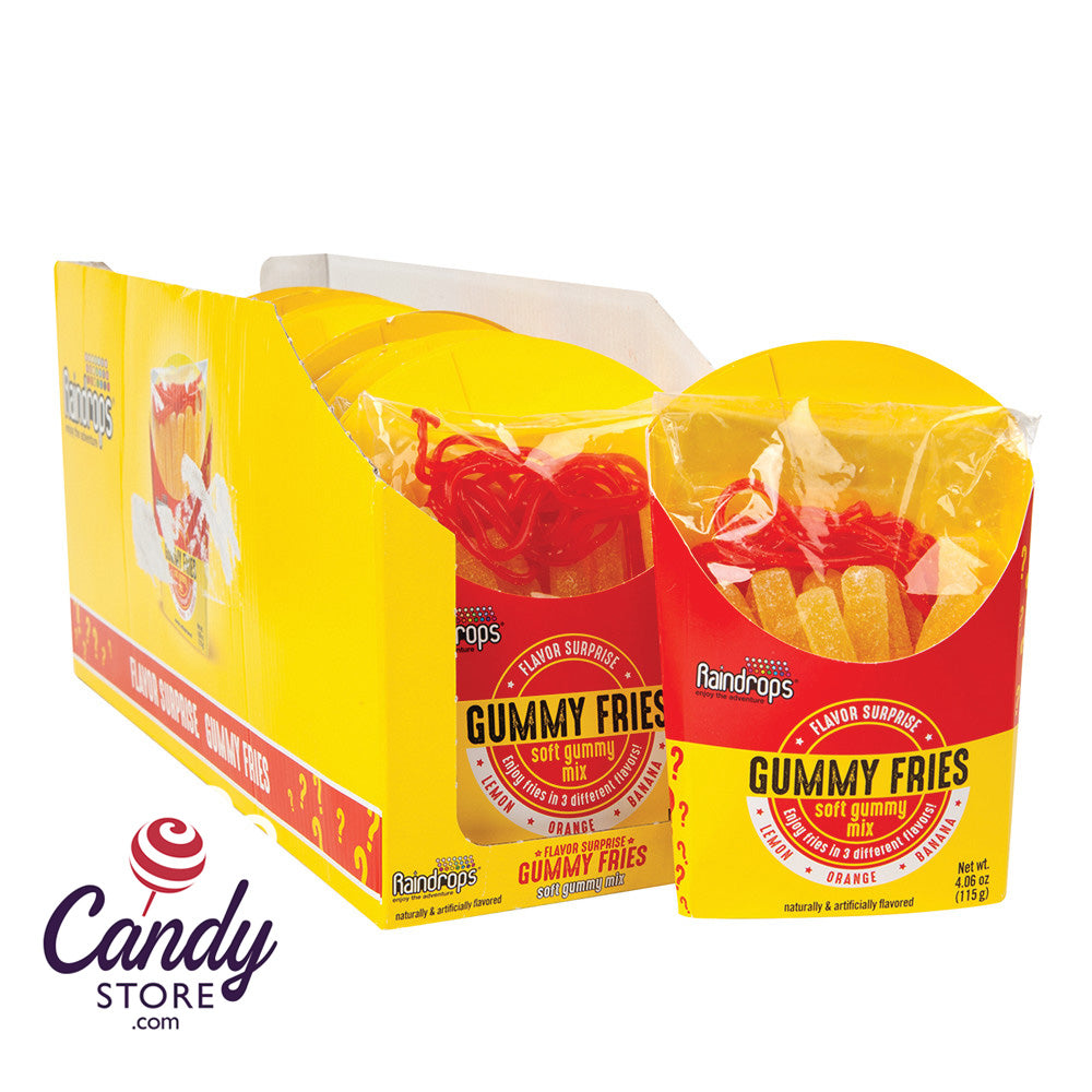 Gummy French Fries Candy 12ct - CandyStore.com