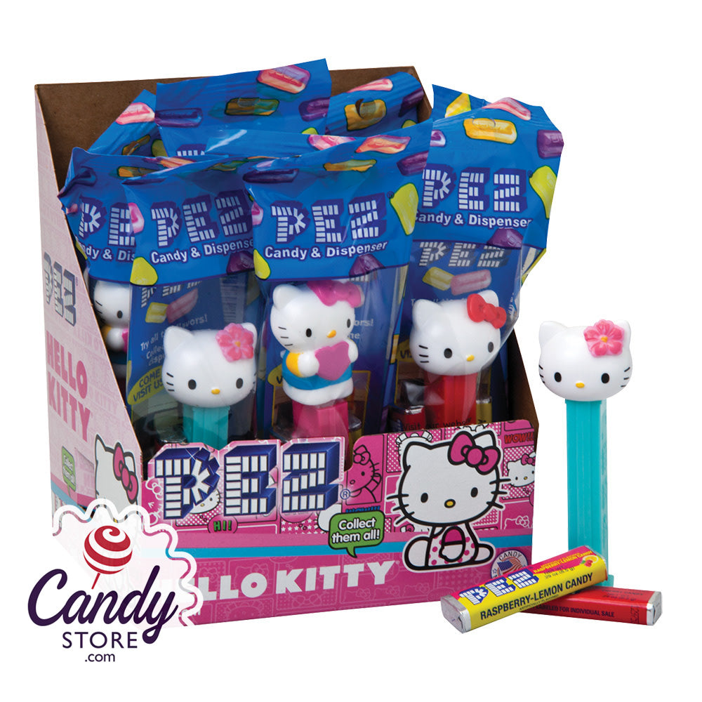 Hello Kitty PEZ Candy 12ct - CandyStore.com