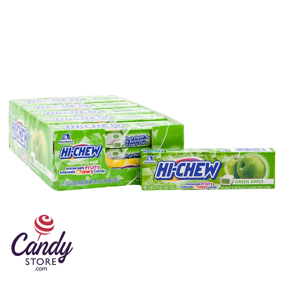 Hi-Chew Green Apple Candy - 15ct - CandyStore.com