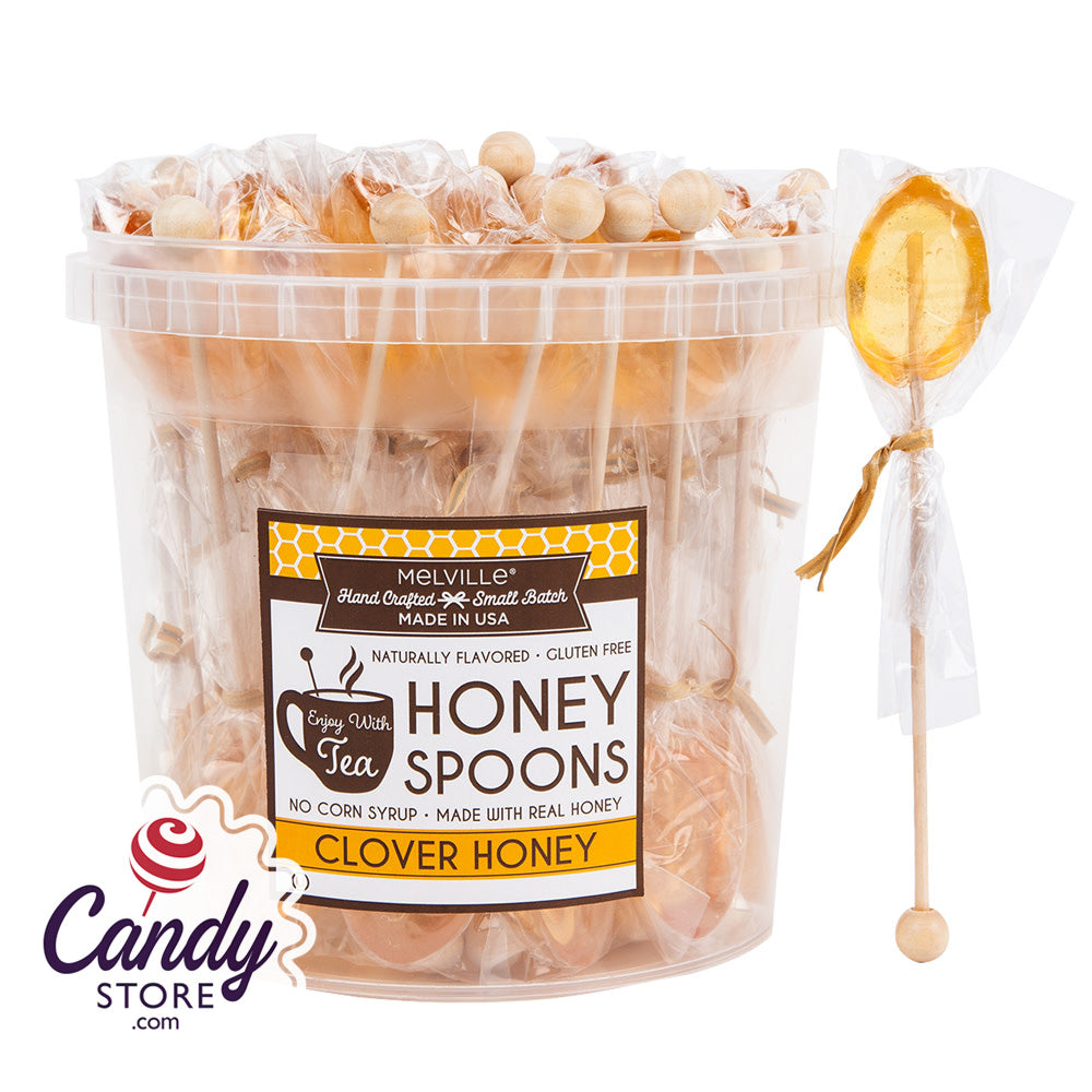 Honey Spoons Clover Honey 50ct - CandyStore.com