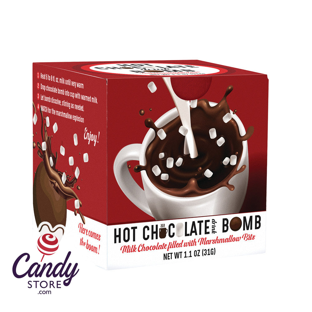 Hot Chocolate Drink Bombs 24ct Boxes - CandyStore.com