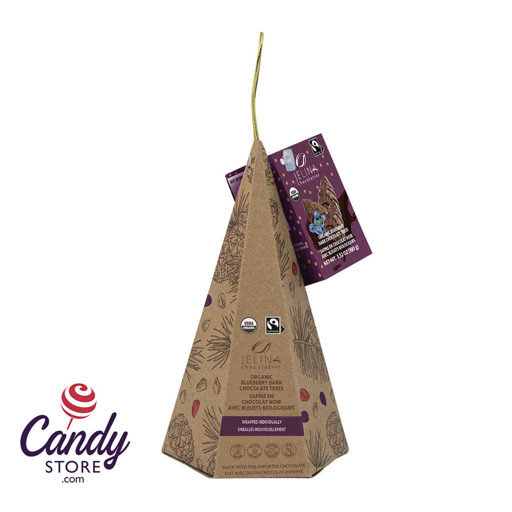 Jelina Fair Trade Tree Ornament w Chocolate Trees 8ct - CandyStore.com