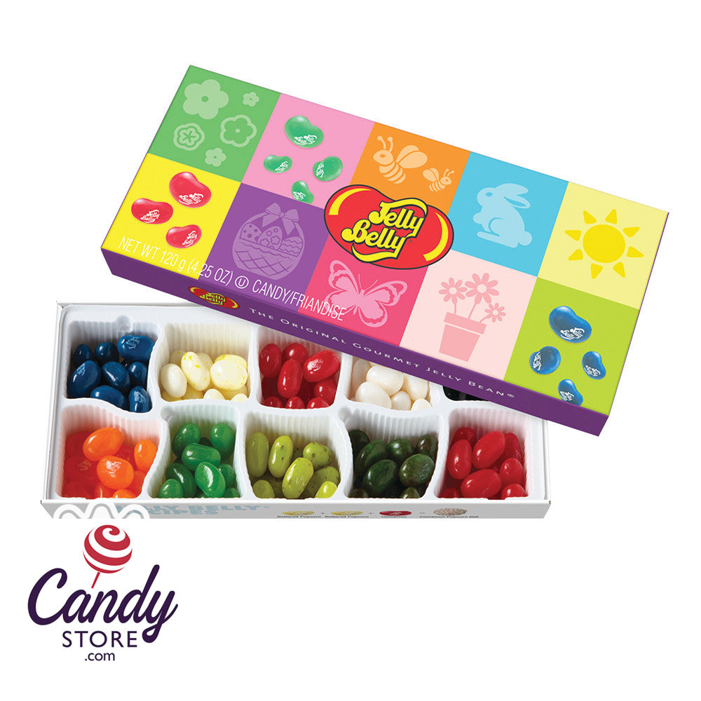 Jelly Belly Spring Gift Box 10-Flavor Jelly Beans-10ct - CandyStore.com