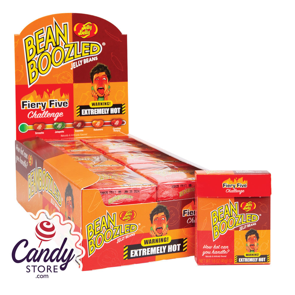 Jelly Belly Bean Boozled Fiery Five 48ct - CandyStore.com