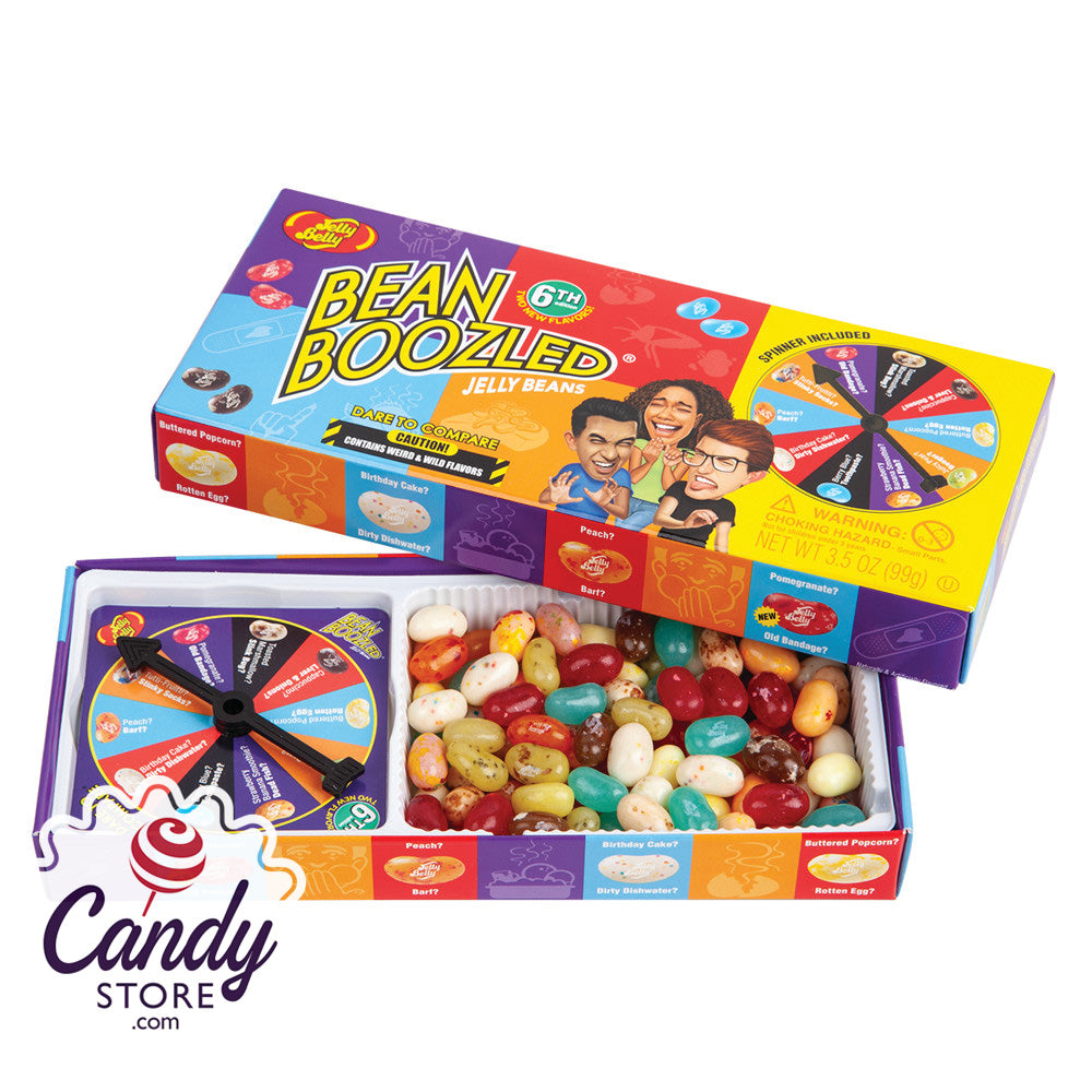 Jelly Belly Bean Boozled 12ct Spinner Boxes - CandyStore.com