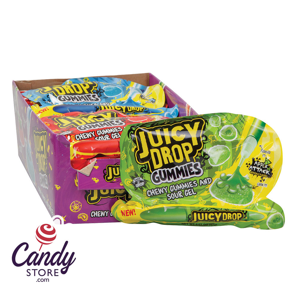 Juicy Drop Gummies & Sour Gel Candy 16ct - CandyStore.com