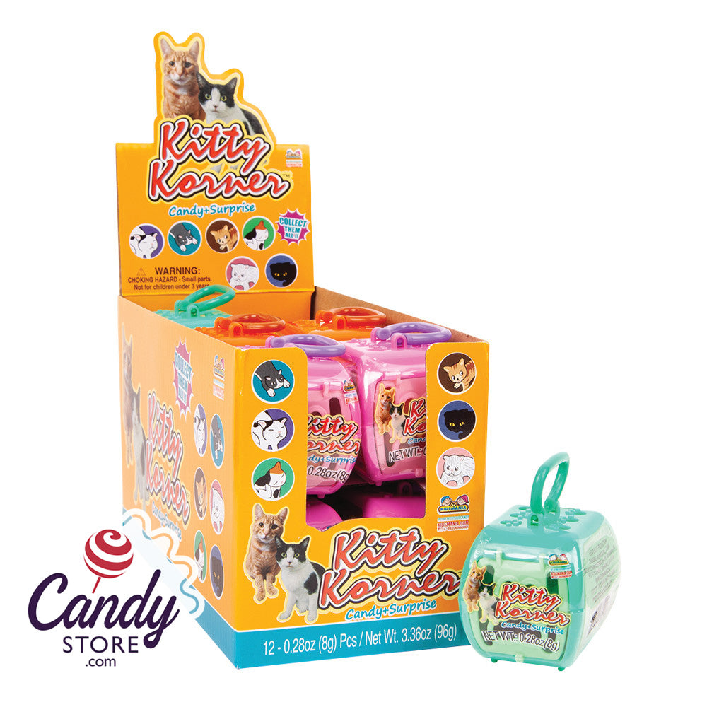 Kitty Korner Cat Carrier Candy & Surprise 12ct - CandyStore.com