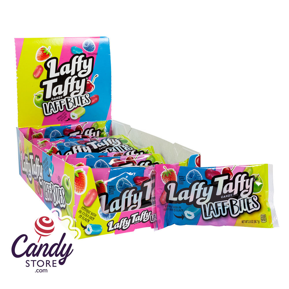 Laffy Taffy Laff Bites Candy 24ct - CandyStore.com