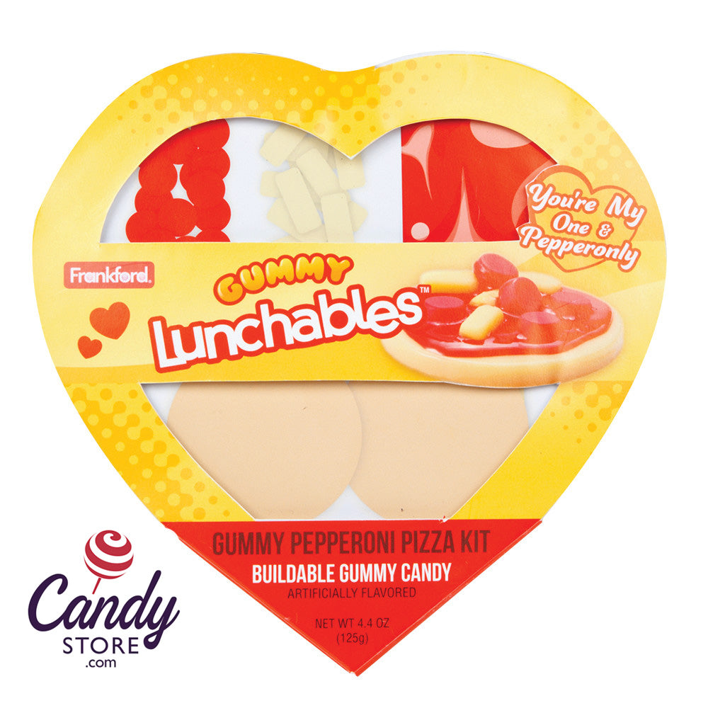 Lunchables Pizza Kit 6ct Heart Boxes - CandyStore.com