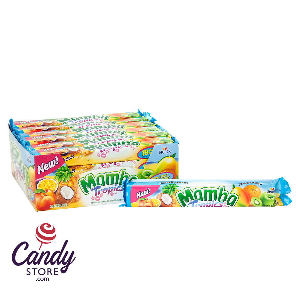 Mamba Tropics Candy Bars 24ct - CandyStore.com