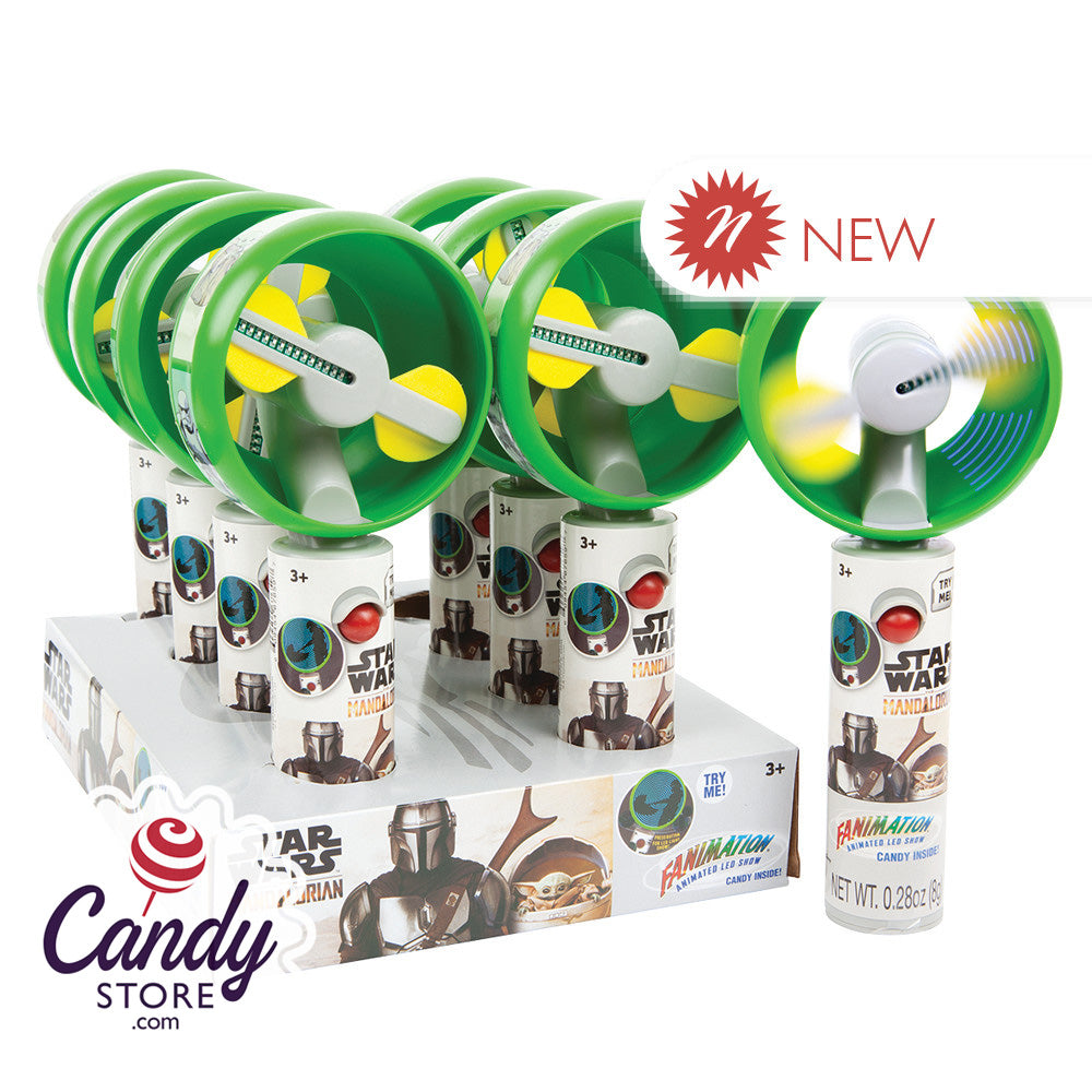 Mandalorian Fanimation Fan Toy Candy 8ct - CandyStore.com