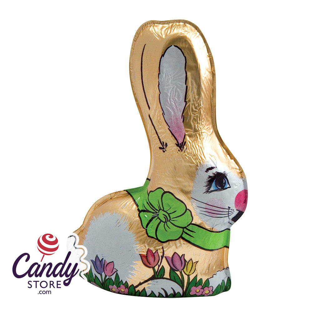 Choc. Foiled Rabbit Madelaine 12ct - CandyStore.com