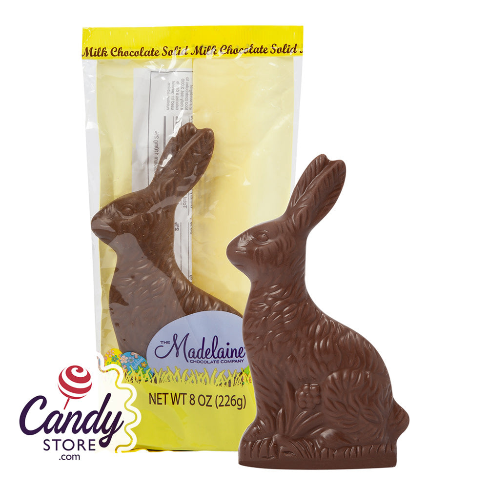 Milk Chocolate Sitting Rabbit Madelaine 24ct - CandyStore.com