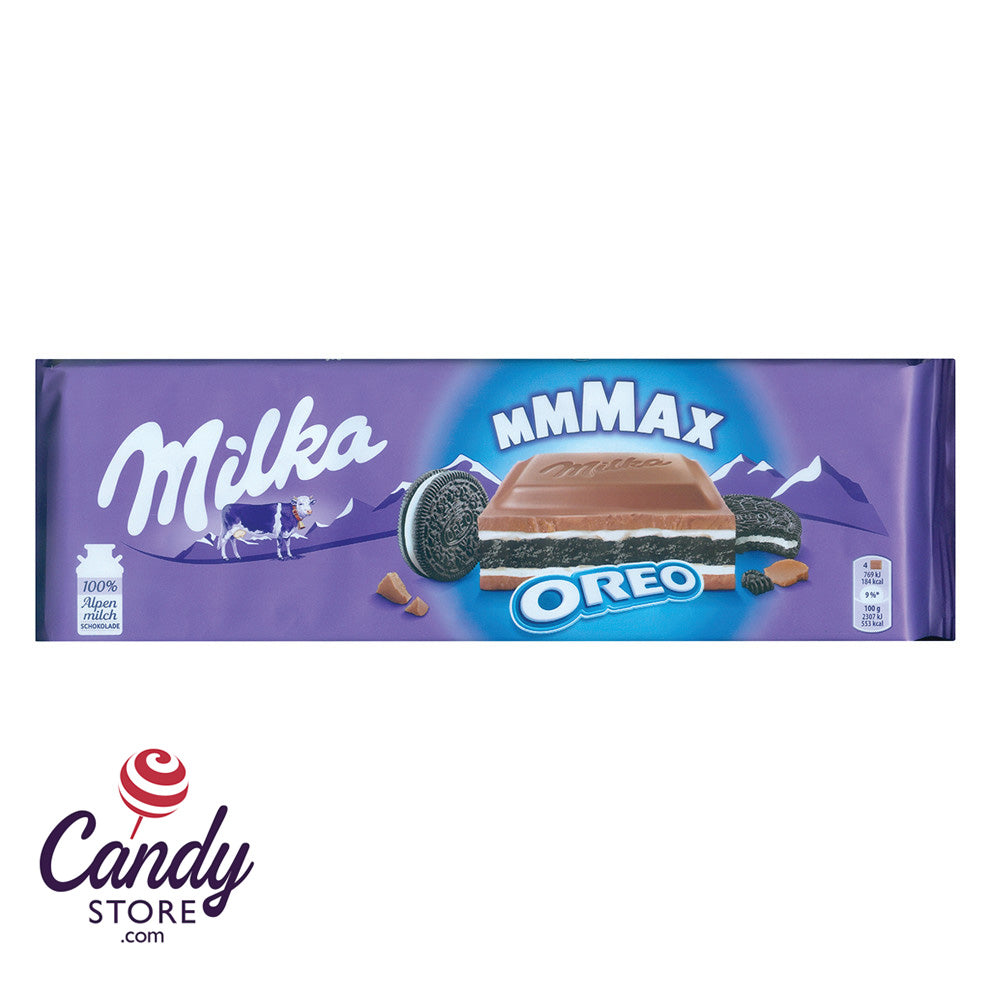Milka Mmmax Oreo Chocolate Bars 12ct - CandyStore.com