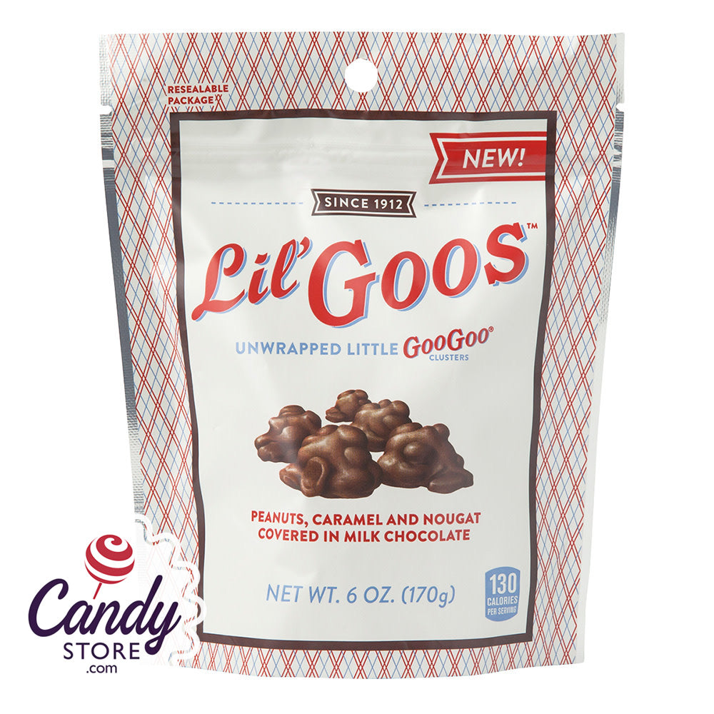 Mini Goo Goo Clusters Original 6ct Pouches - CandyStore.com