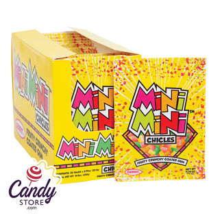 Mini Mini Chicles Fruit Gum 20ct - CandyStore.com