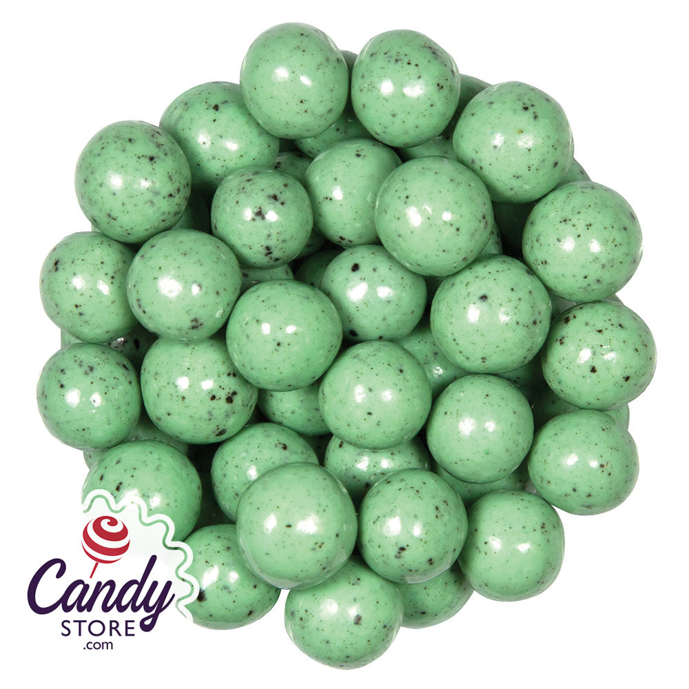 Mint Chip Green Malt Balls 15lb Bulk - CandyStore.com