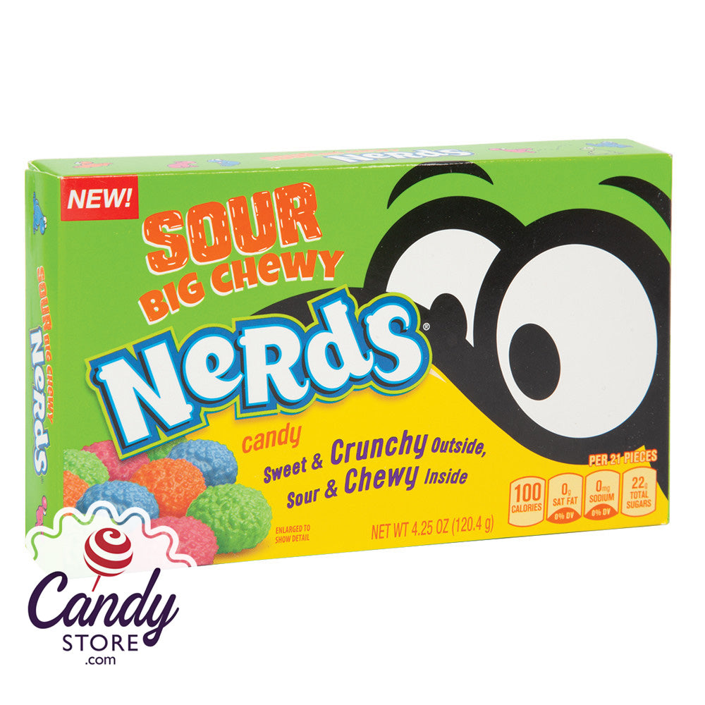 Sour Big Chewy Nerds 12ct Theater Boxes - CandyStore.com