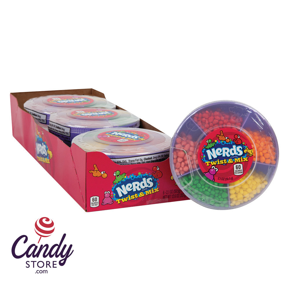 Nerds Wheel Dispenser Twist & Mix 6ct - CandyStore.com