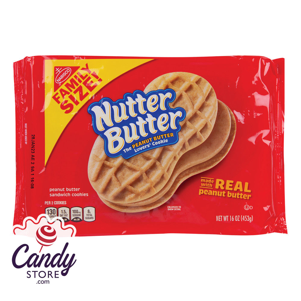 Nutter Butter Cookie 12ct Packs - CandyStore.com