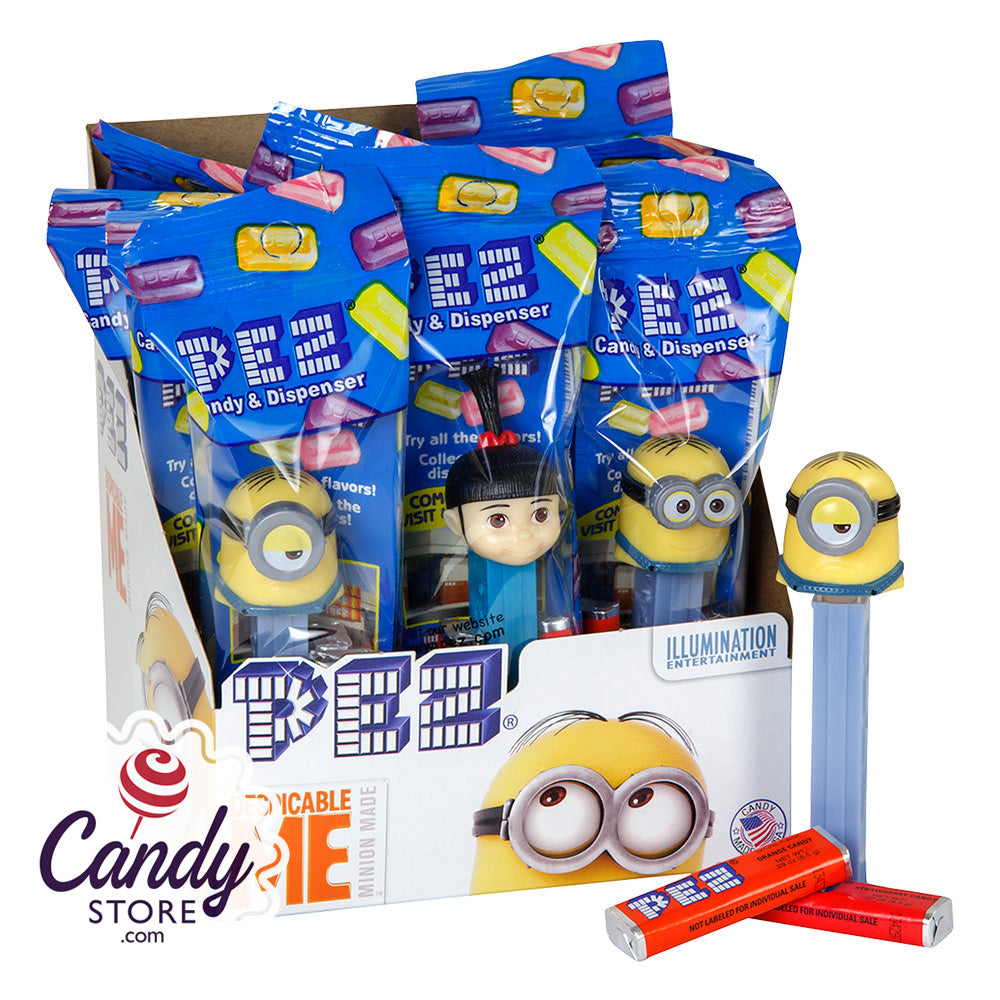 Pez Despicable Me Minions Assortment 12ct - CandyStore.com