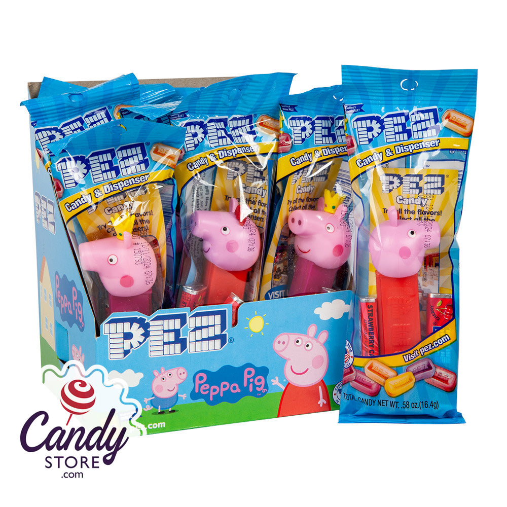 Pez Peppa Pig Candy Dispensers 12ct - CandyStore.com