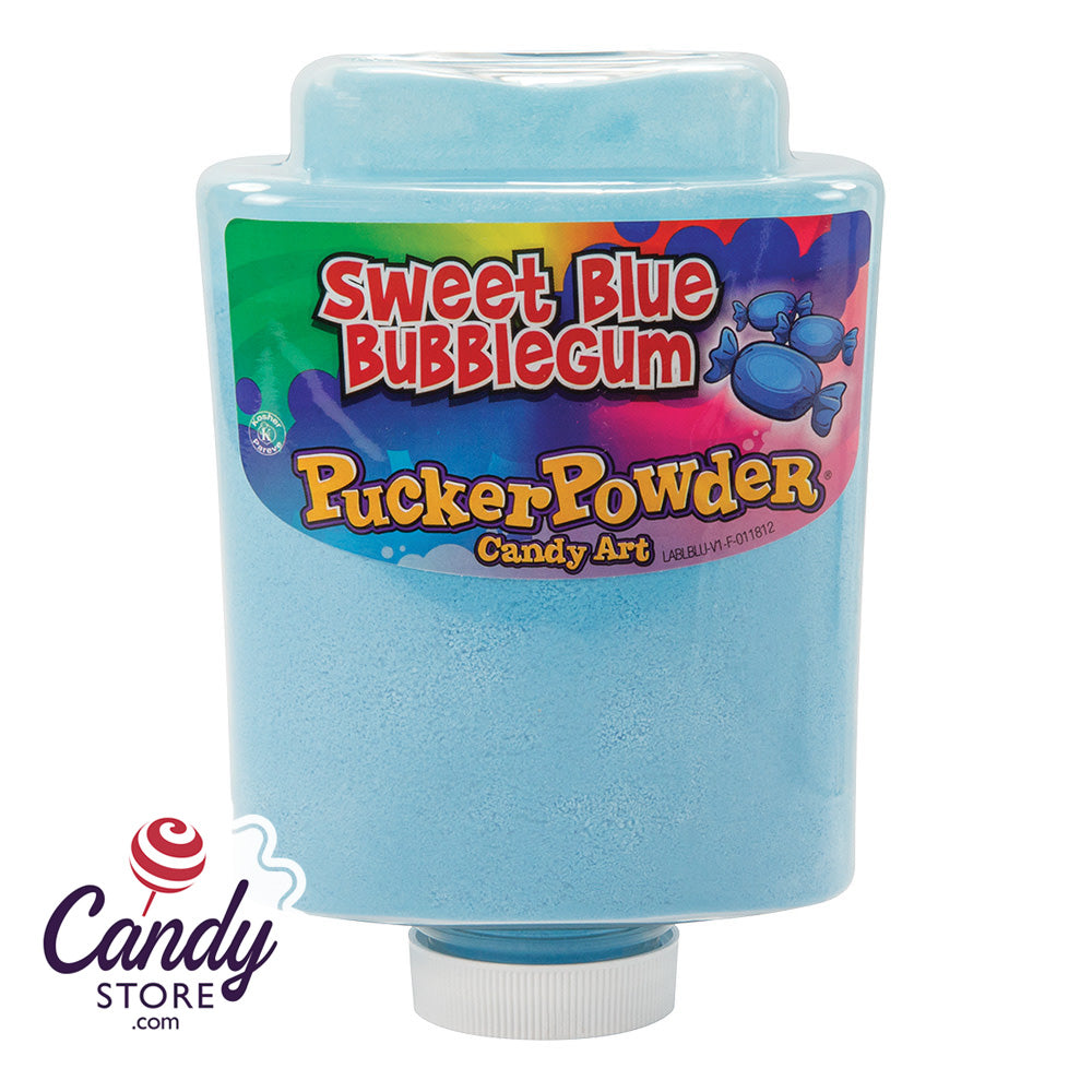 Pucker Powder Sweet Blue Bubblegum 1ct - CandyStore.com