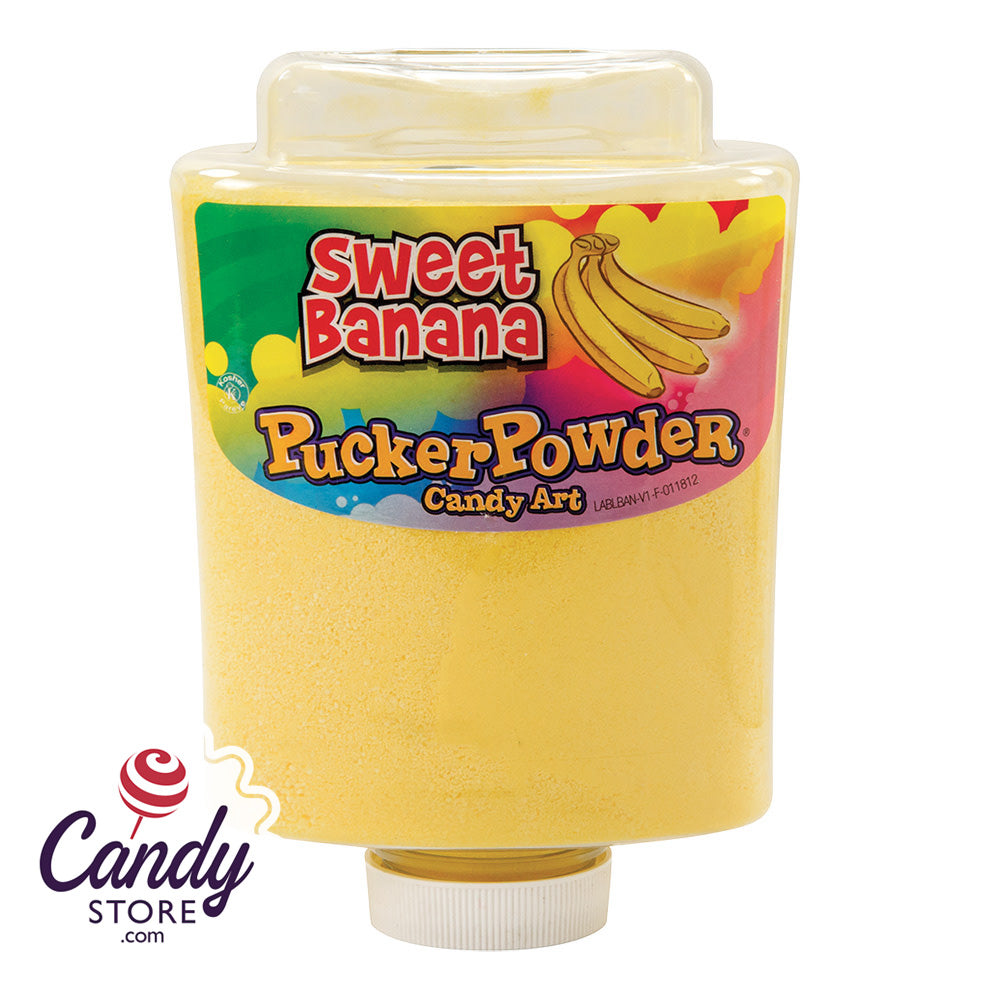 Pucker Powder Sweet Yellow Banana 1ct - CandyStore.com