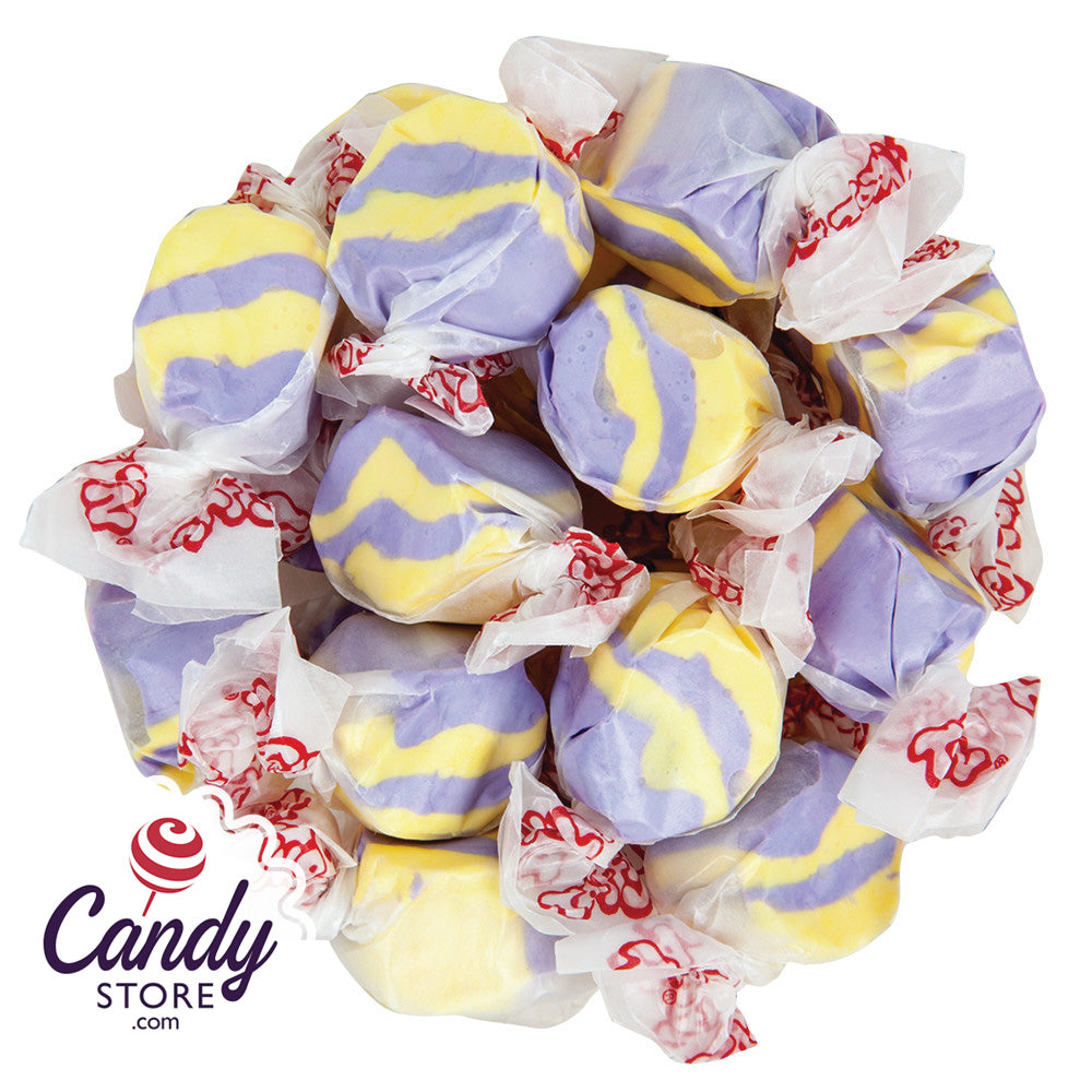 Raspberry Lemonade Salt Water Taffy 2.5lb - CandyStore.com