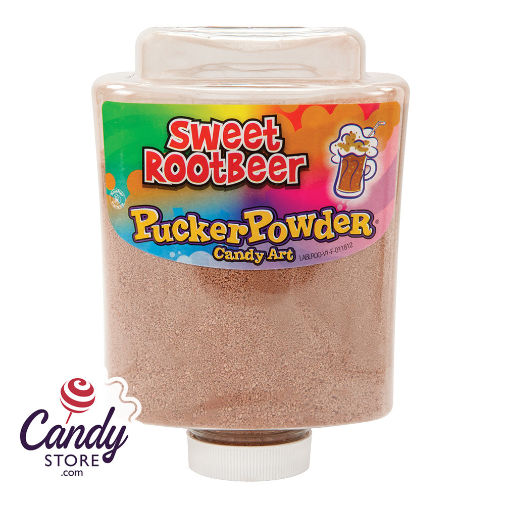 Pucker Powder Sweet Brown Rootbeer Bottle 1ct - CandyStore.com