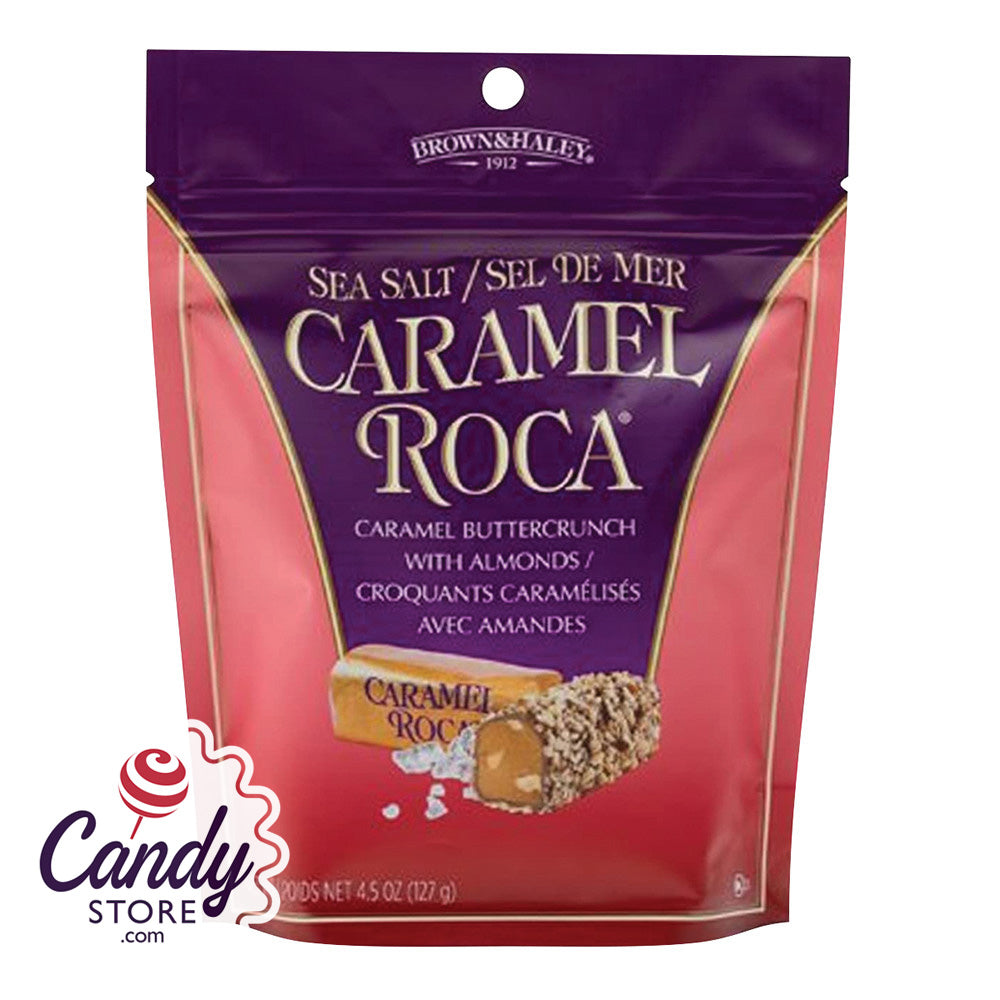Sea Salt Caramel Roca Brown & Haley 8ct Pouches - CandyStore.com